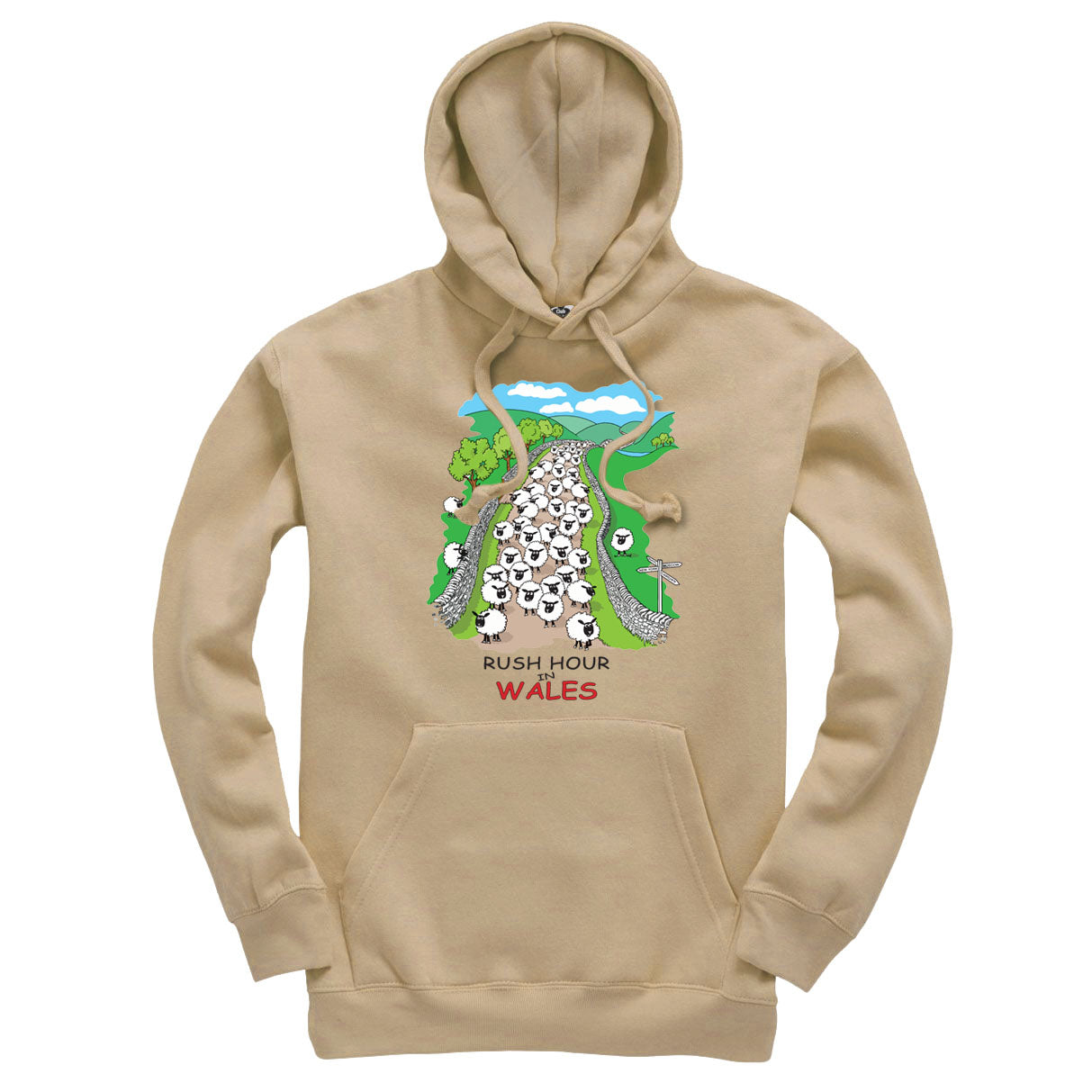 0169 - Rush Hour Wales (Beige) – Celtic Collection Gifts