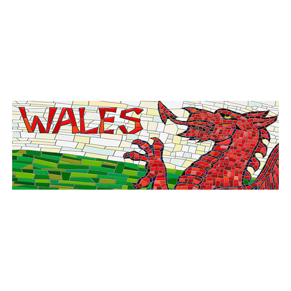 0768 - Wales Mosaic – Celtic Collection Gifts